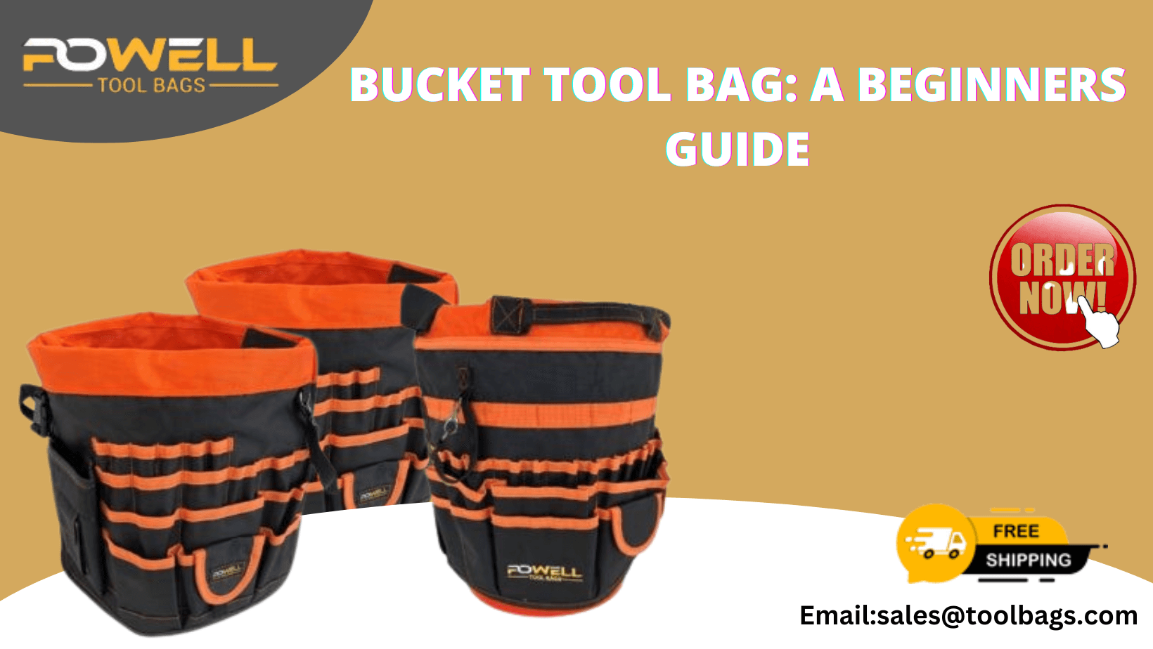 BUCKET TOOL BAG: A BEGINNERS GUIDE - Tool Bags